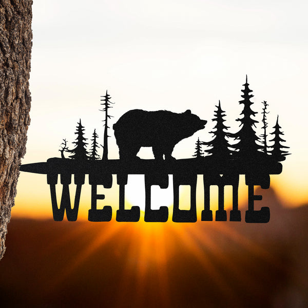 Welcome Bear Stake – Shadow Birds